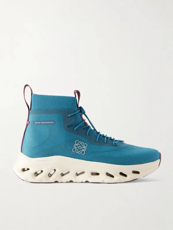Loewe X On Cloudtilt High-top Sneakers - Blue