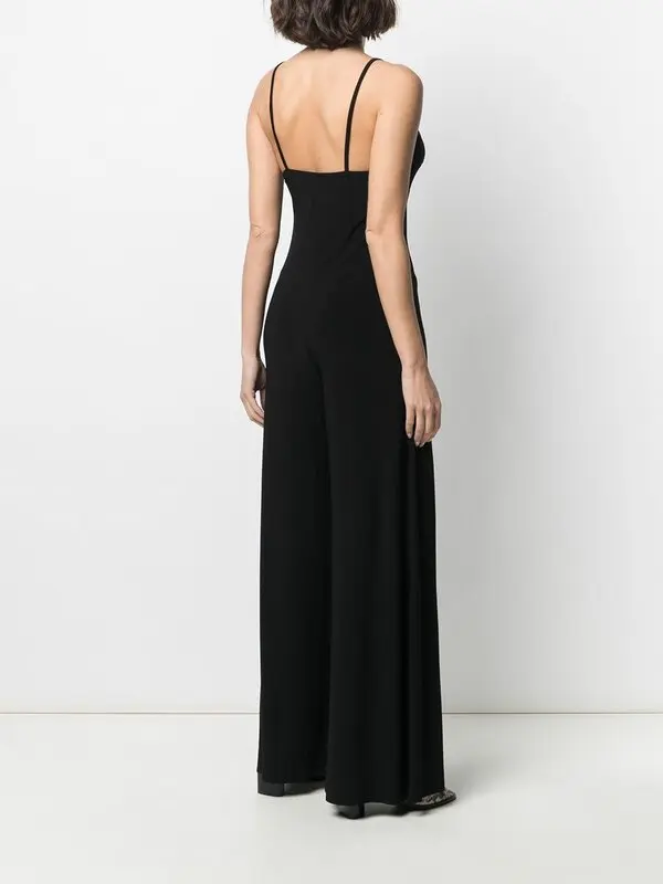 Norma Kamali Long Wide Leg Jumpsuit