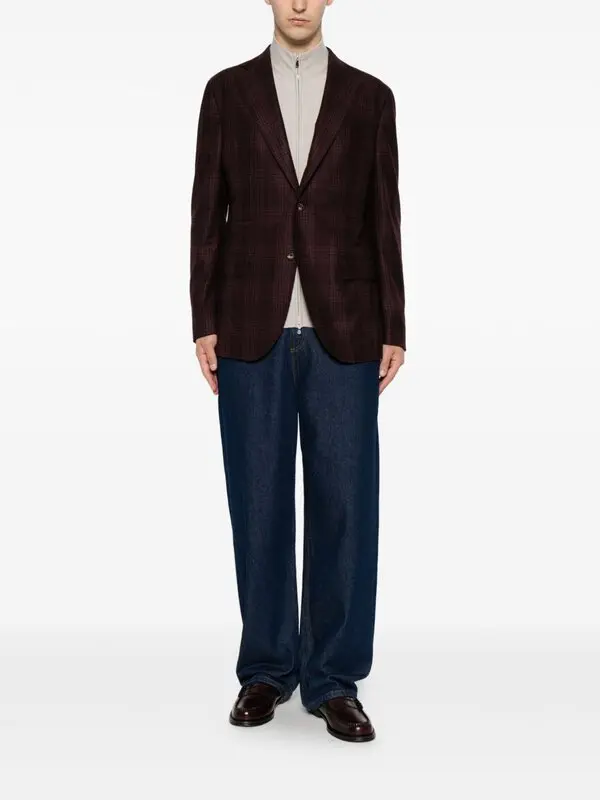 FILIPPO DE LAURENTIIS Zipped High Neck Cardigan