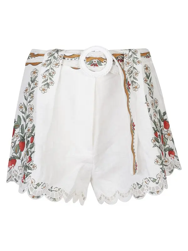 Farm Rio Fruit Beauty Linen Shorts