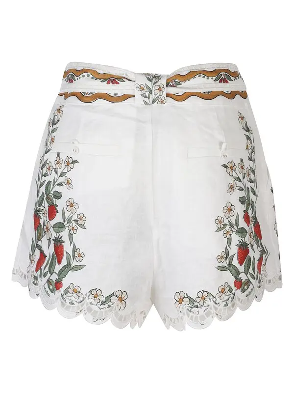 Farm Rio Fruit Beauty Linen Shorts