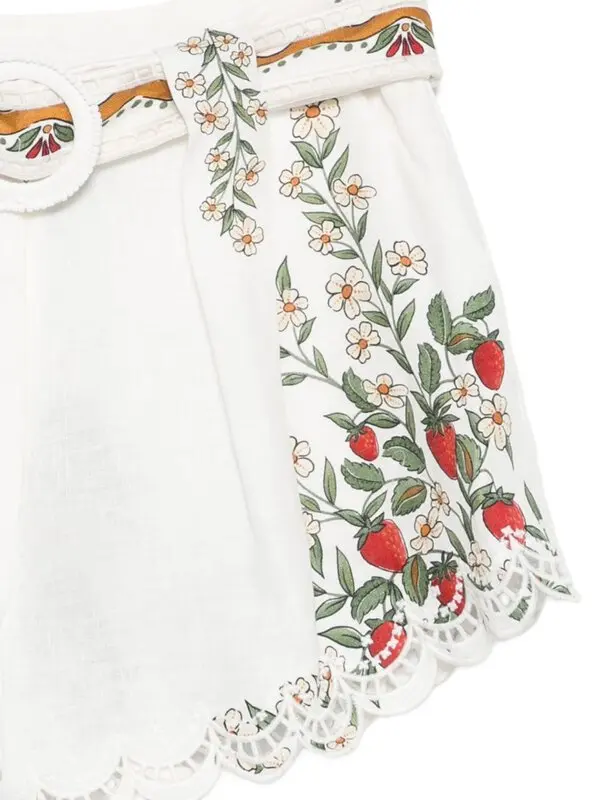 Farm Rio Fruit Beauty Linen Shorts