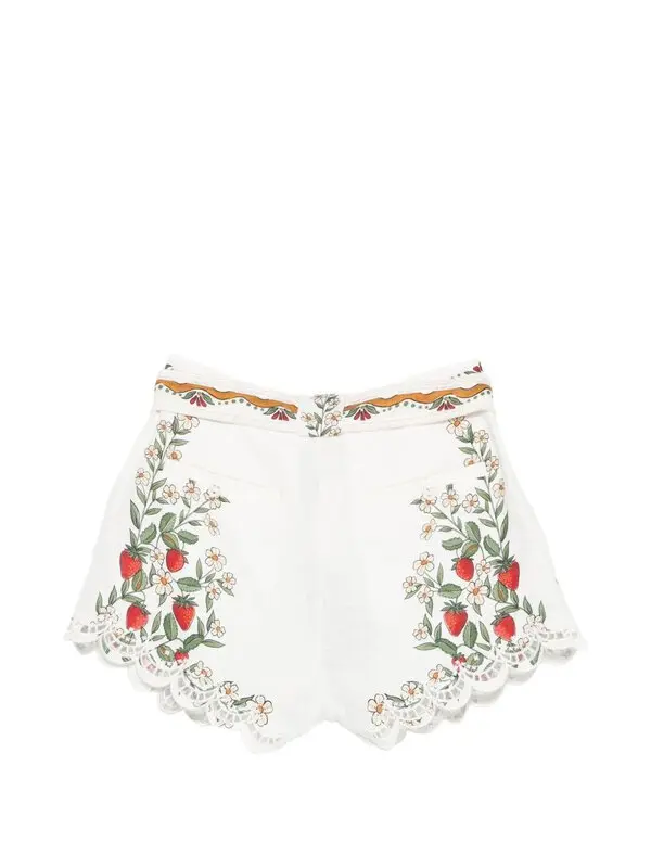 Farm Rio Fruit Beauty Linen Shorts