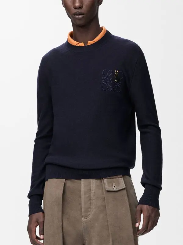 Loewe Pullover With Logo Detailing