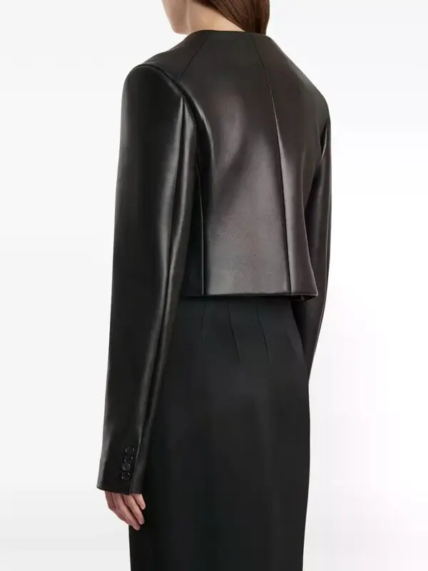 Khaite Lambskin Leather Jacket