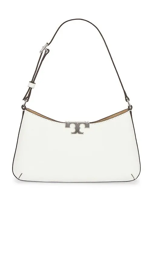 Tory Burch Soft Slim Shoulder Bag - Cream