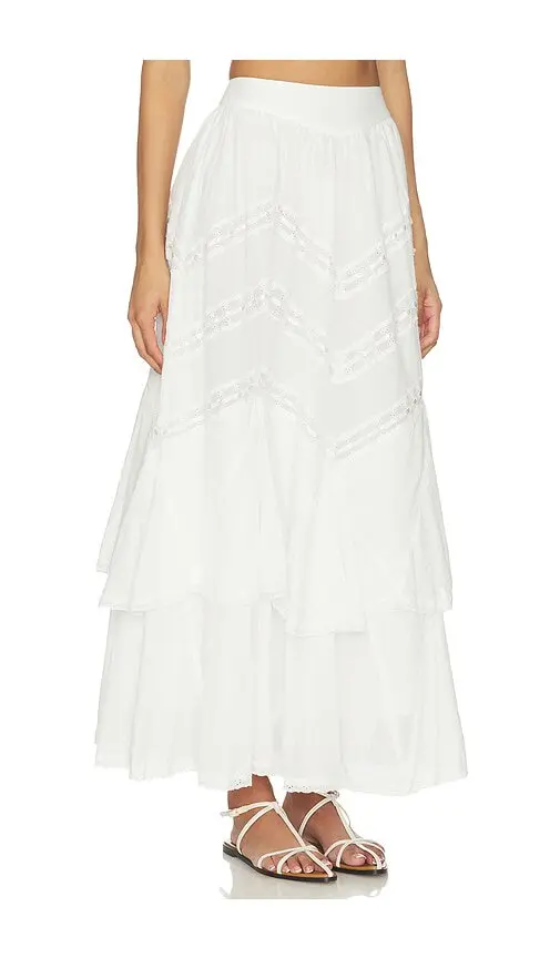 For Love & Lemons Lou Maxi Skirt