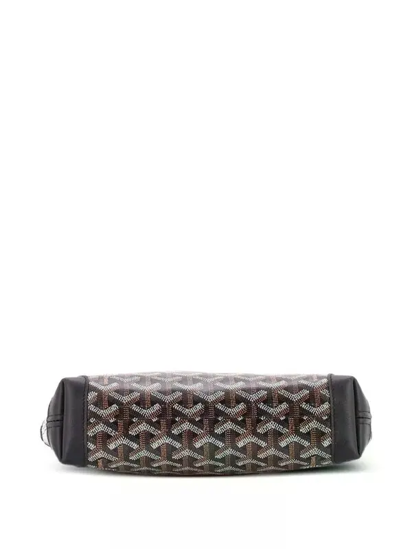 Goyard Ine Conti" Pouch Coated Canvas Clutch Bag