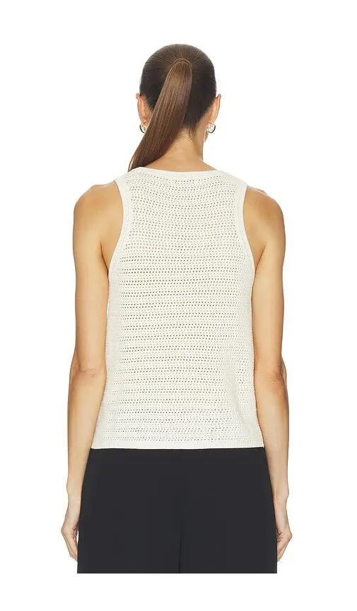 ANINE BING Arie Tank - Ivory