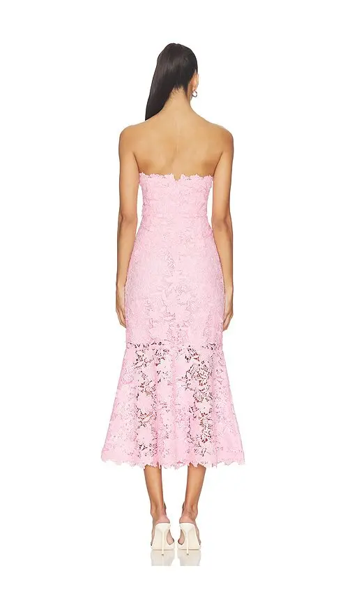 Generation Love 3d Butterfly Lace Dress - Soft Rose