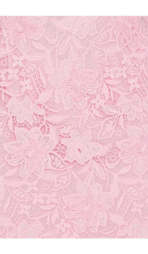 Generation Love 3d Butterfly Lace Dress - Soft Rose