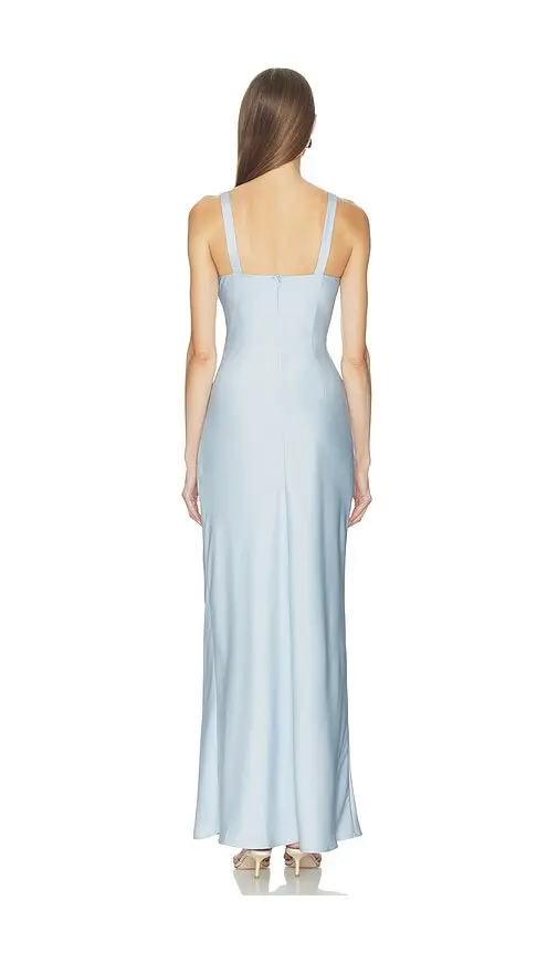 RUNAWAY THE LABEL Esme Maxi Dress - Sky Blue