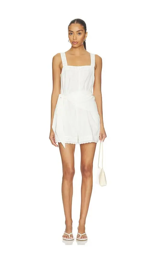 Steve Madden Odelle Romper - Cloud Dancer