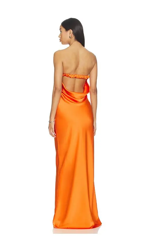 Nbd Indira Gown - Orange
