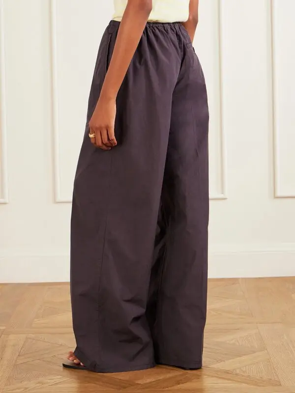 Auralee Cotton Wide-leg Pants