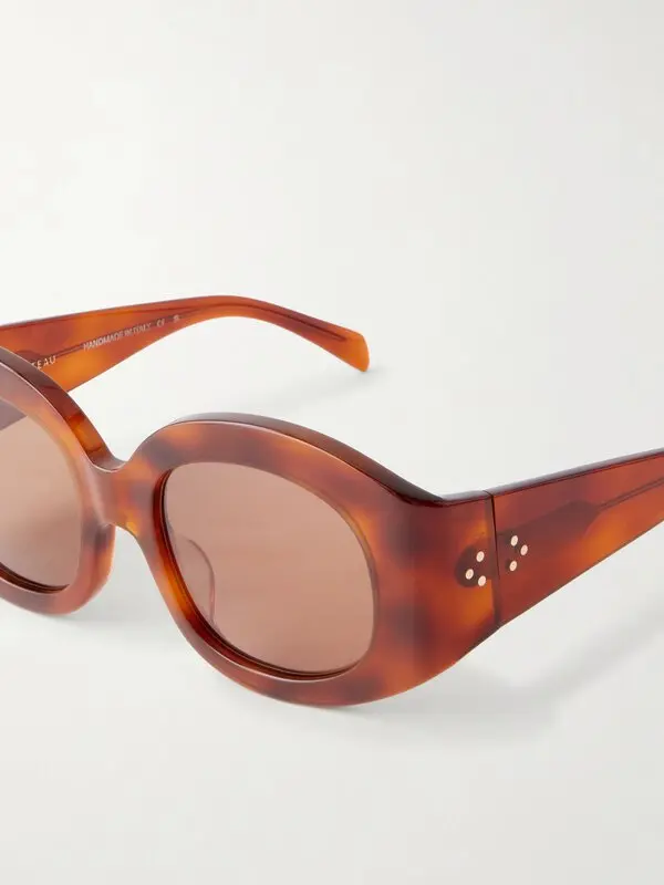 Matteau Eclipse Round Frame Acetate Sunglasses