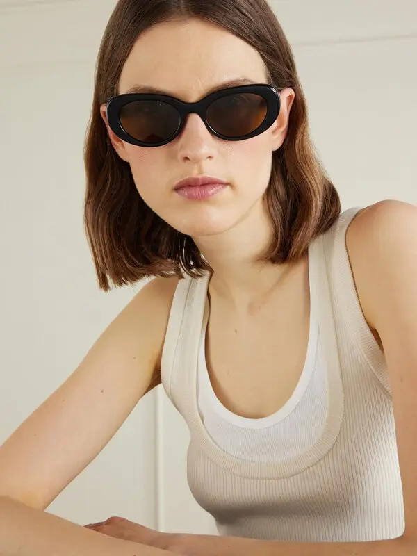 Matteau Mirage Cat-eye Acetate Sunglasses