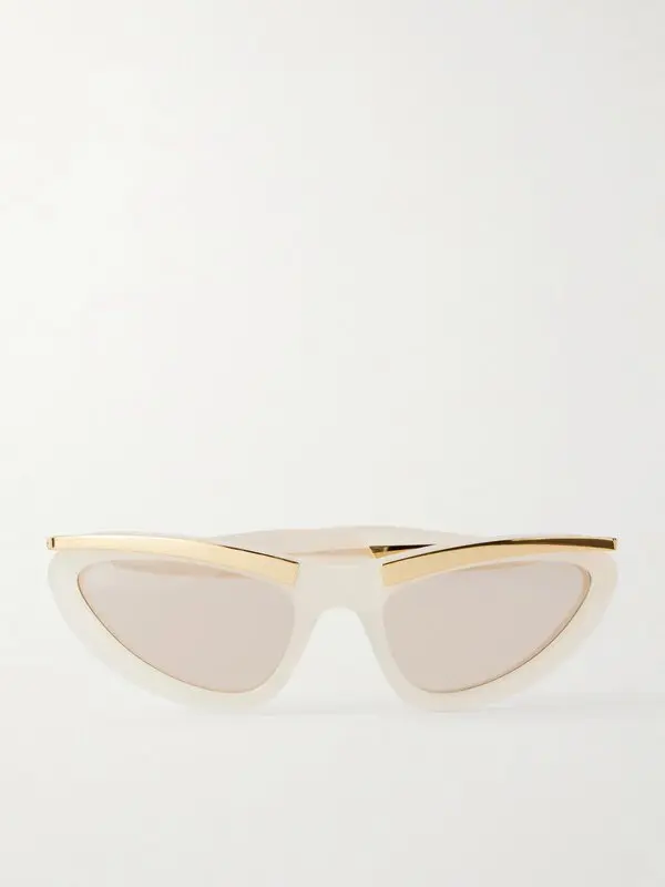 Bottega Veneta Cat Eye Sunglasses - Neutrals