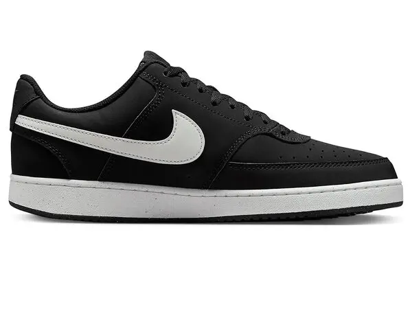 Nike Court Vision Low Premium Basketball Sneakers - Black