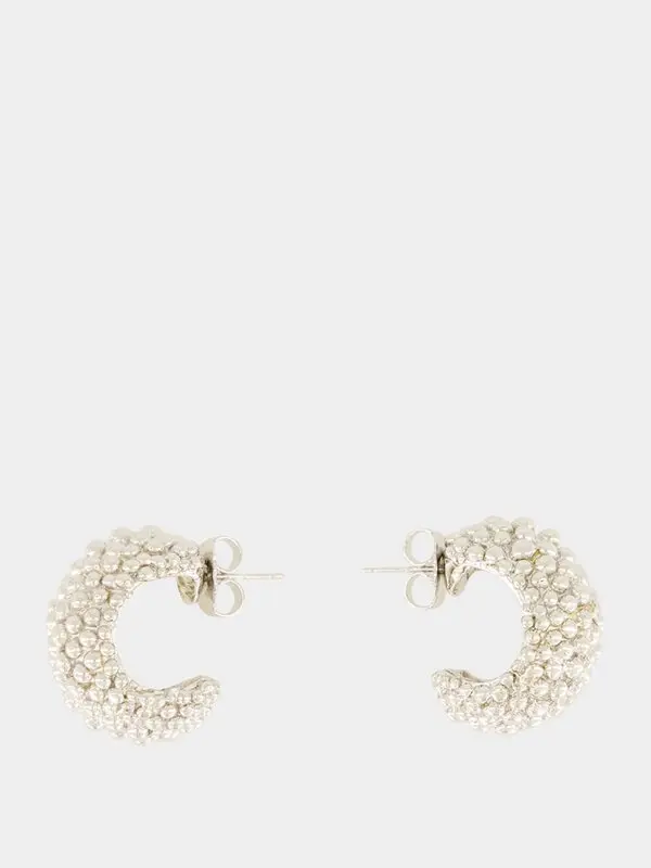 PAOLA SIGHINOLFI Simone Rhodium-plated Earrings - Silver