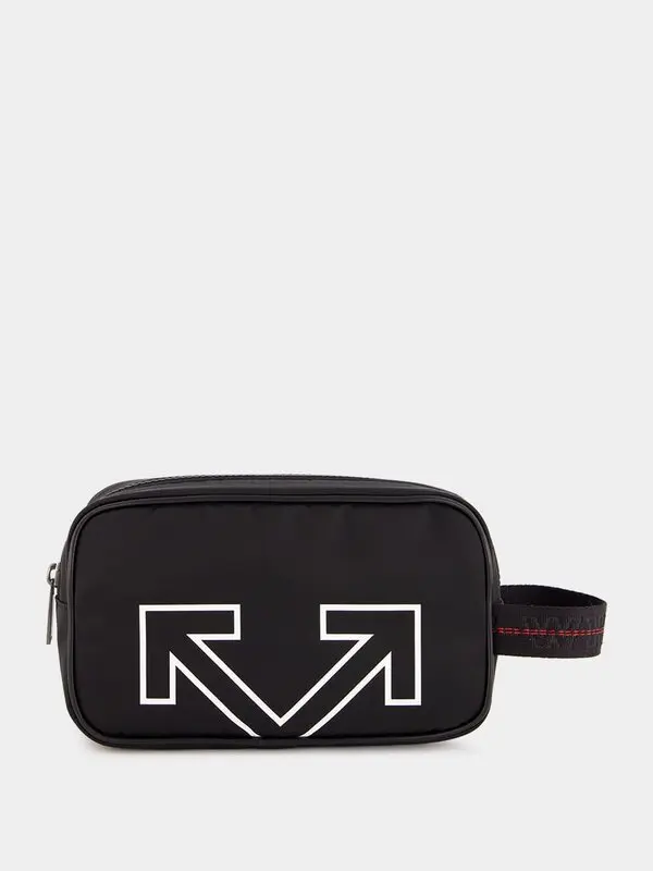 Off-White Heritage Toiletry Pouch - White