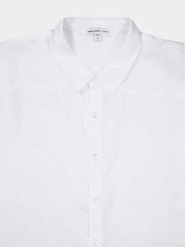 JAMES PERSE Classic Linen Shirt - White