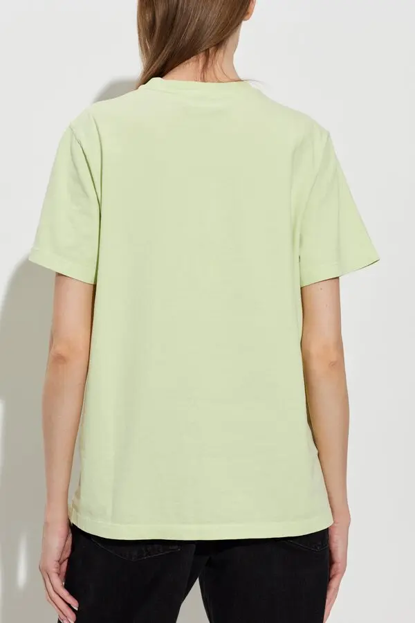 GANNI Embroidered Logo T-shirt