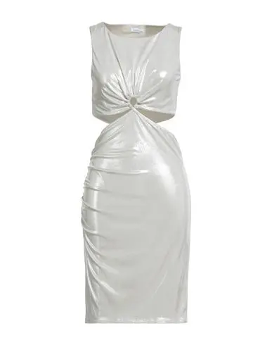 Patrizia Pepe Sleeveless Crewneck Bodycon Mini Dress