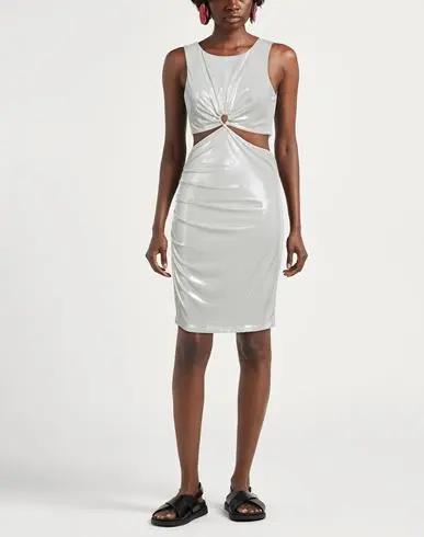 Patrizia Pepe Sleeveless Crewneck Bodycon Mini Dress