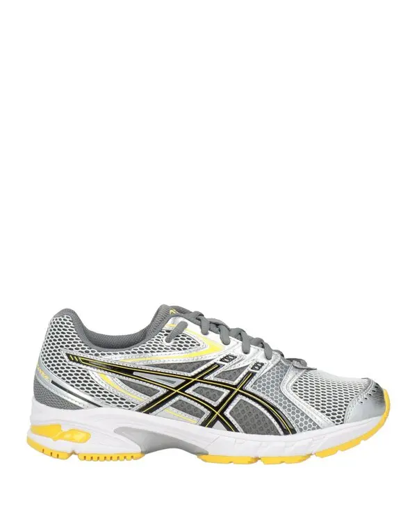 Asics Textile Fibers, Synthetic Material Low-top Sneakers - Grey