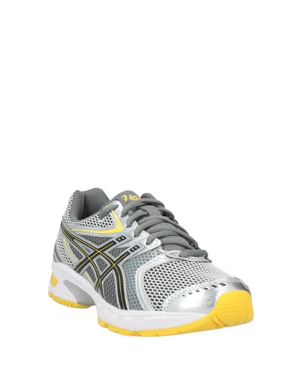 Asics Textile Fibers, Synthetic Material Low-top Sneakers - Grey