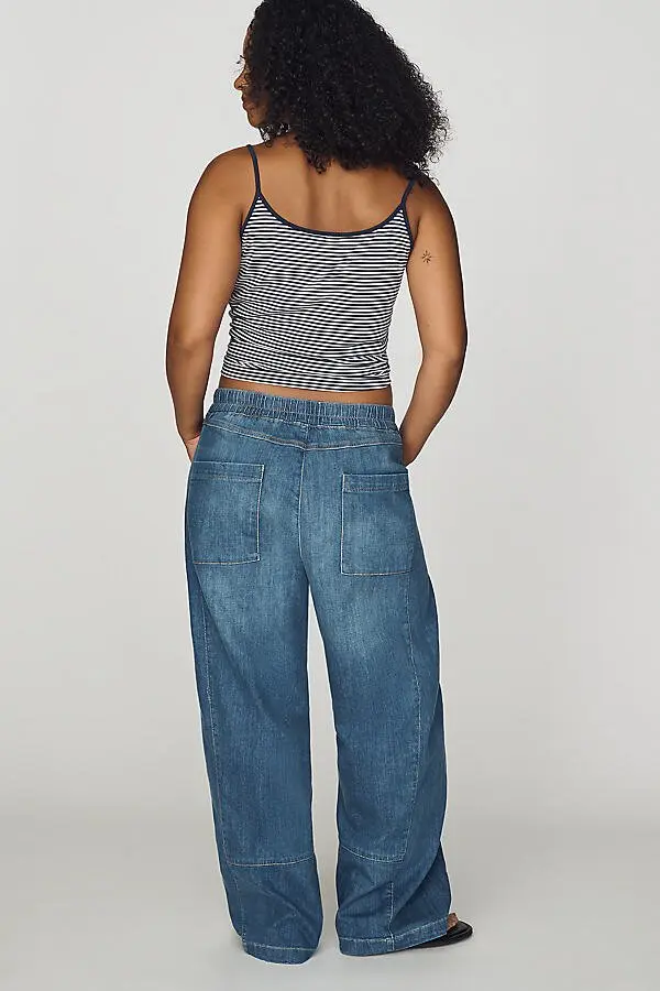 PILCRO Izzie Relaxed Barrel Jeans