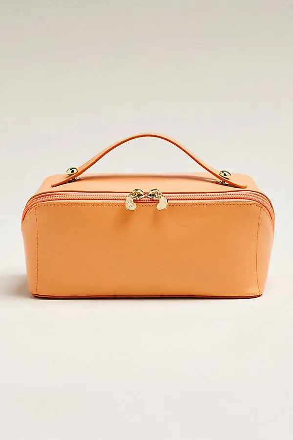 FRASIER STERLING Travel Makeup Bag - Orange