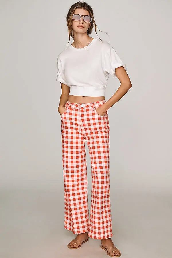 Rails Getty Pants - Red Pattern