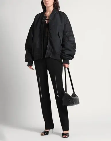 Alexander McQueen Wool Trousers With Zipper Detail