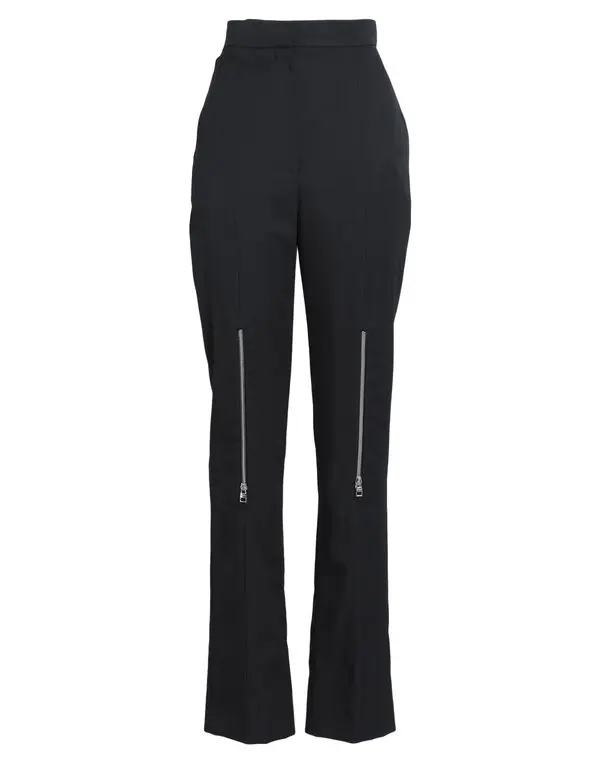 Alexander McQueen Wool Trousers With Zipper Detail
