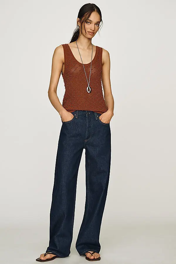 AGOLDE Arc High-rise Tapered Jeans