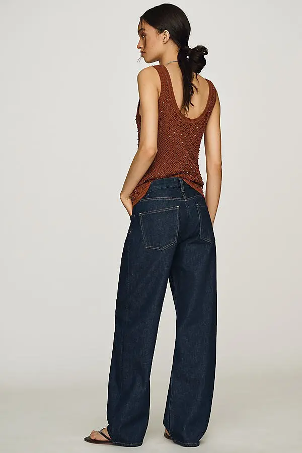 AGOLDE Arc High-rise Tapered Jeans