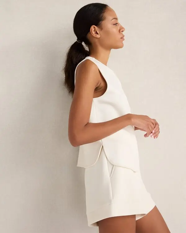 Varley Josie Button Tank Top