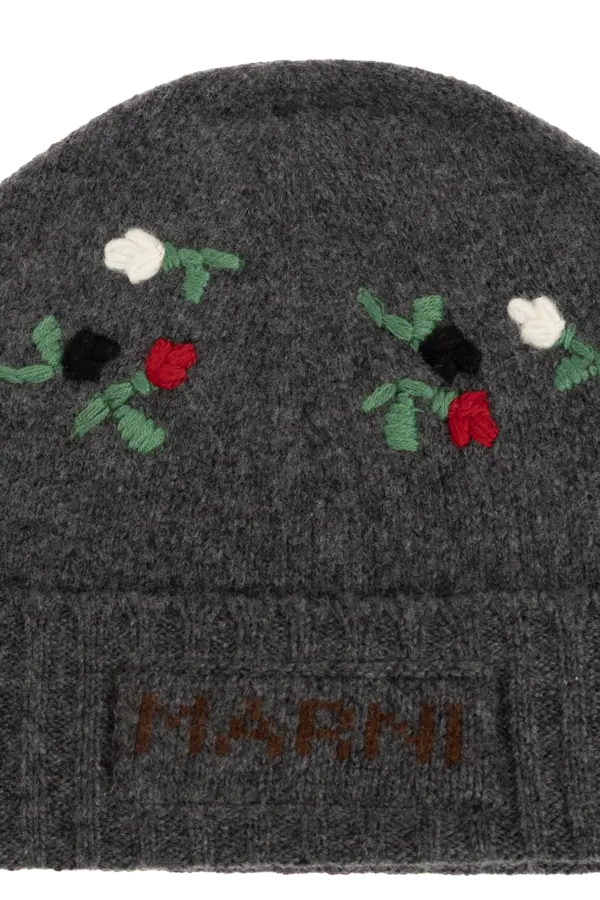 Marni Embroidered Beanie