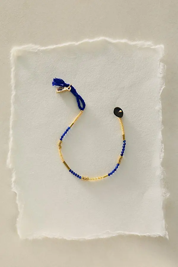 Free People Muse Semi-precious Beaded Bracelet - Dusk