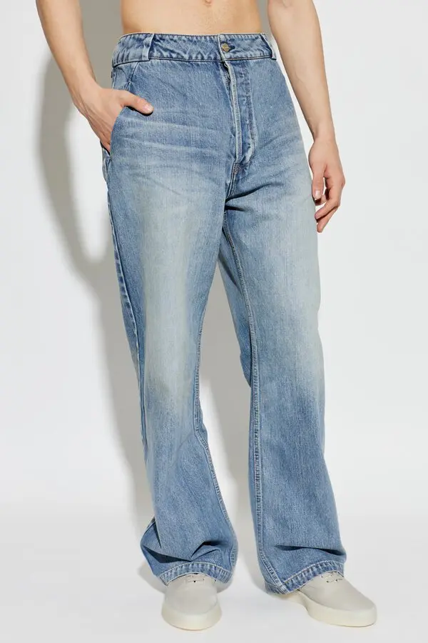 Fear Of God Straight-leg Jeans With Vintage Details