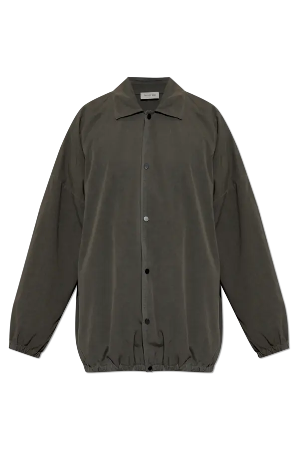 Fear Of God Lightweight Cotton Jacket With Back Print