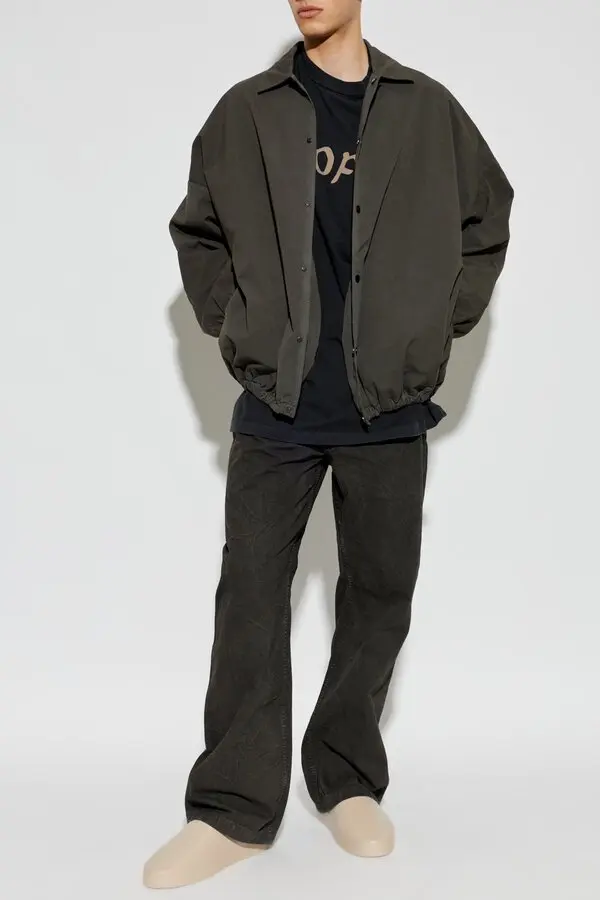 Fear Of God Lightweight Cotton Jacket With Back Print
