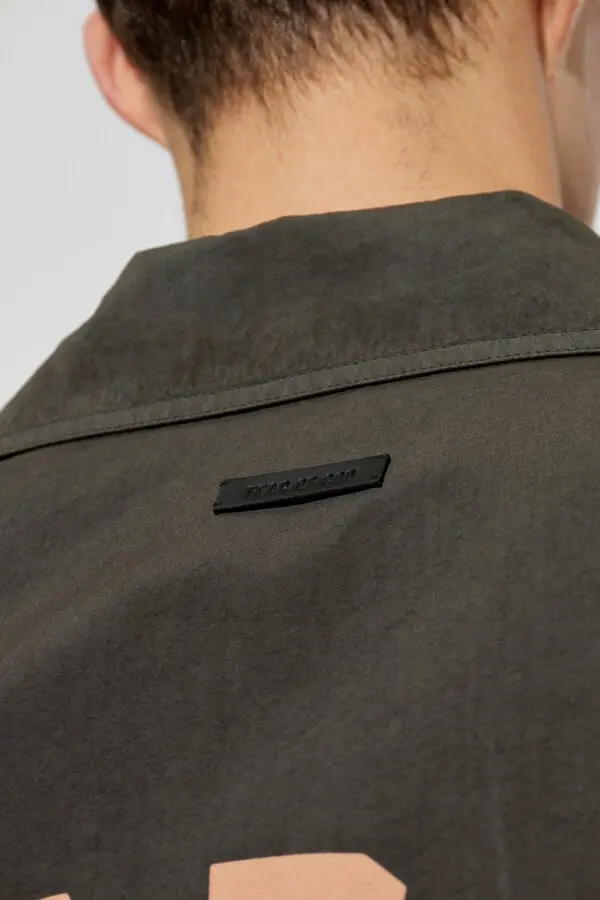 Fear Of God Lightweight Cotton Jacket With Back Print