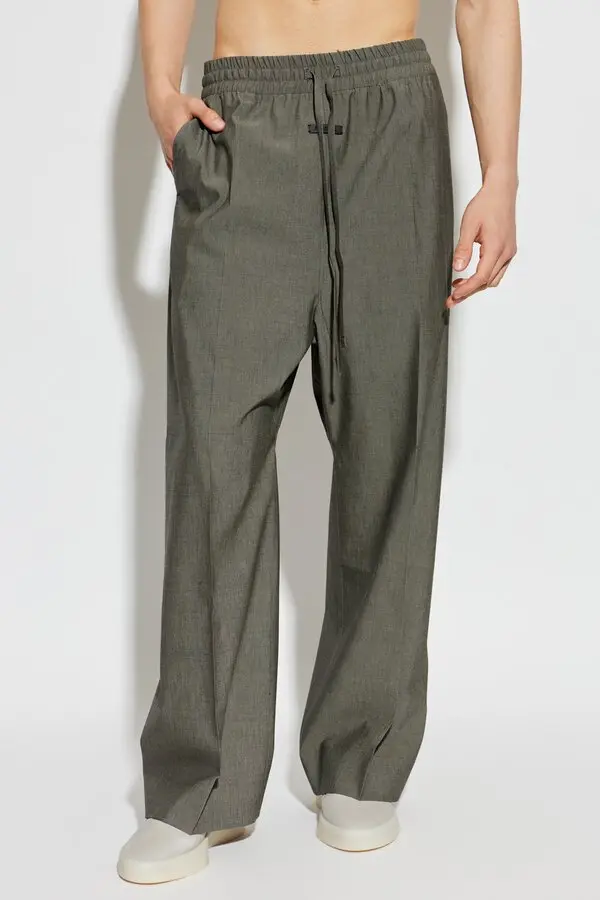 Fear Of God Creased Wide-leg Trousers