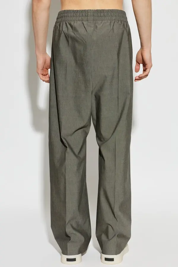 Fear Of God Creased Wide-leg Trousers
