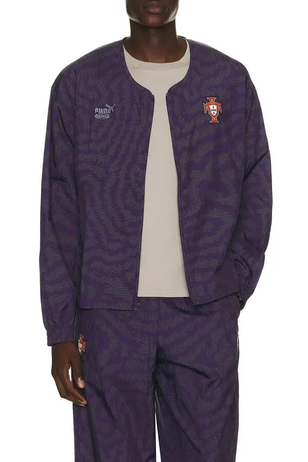 PUMA X Fpf X Salehe Bembury King Track Jacket - Deep Plum
