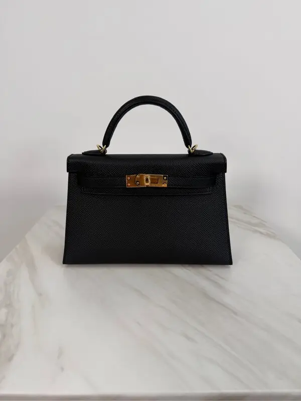 Hermès Kelly 20cm Epsom Leather Gold Hardware
