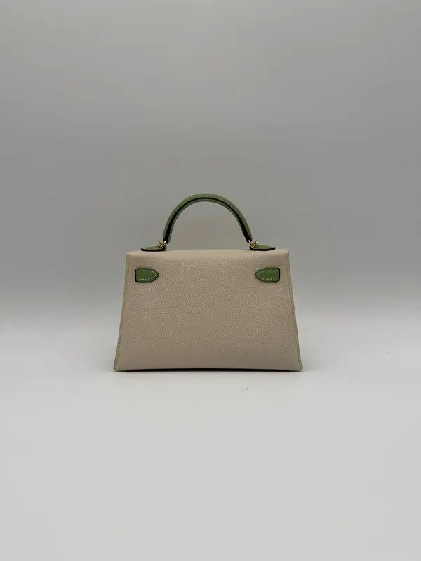 Hermès Kelly 20cm Hss Epsom Leather Handbag With Gold Hardware